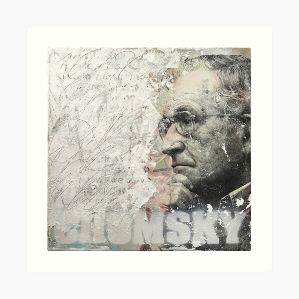 Noam Chomsky Art Prints | Redbubble