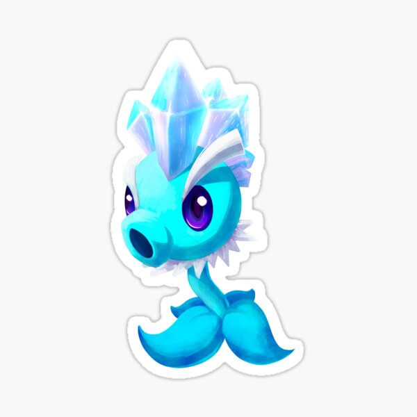"Ice Queen Pea" Sticker for Sale by BatmanPortal14 | Redbubble