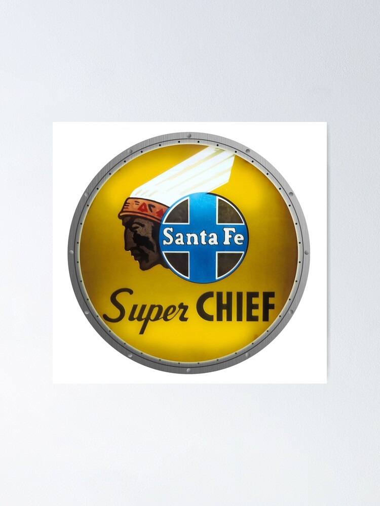 "Super Chief Drumhead" Poster for Sale by Retrorockit | Redbubble