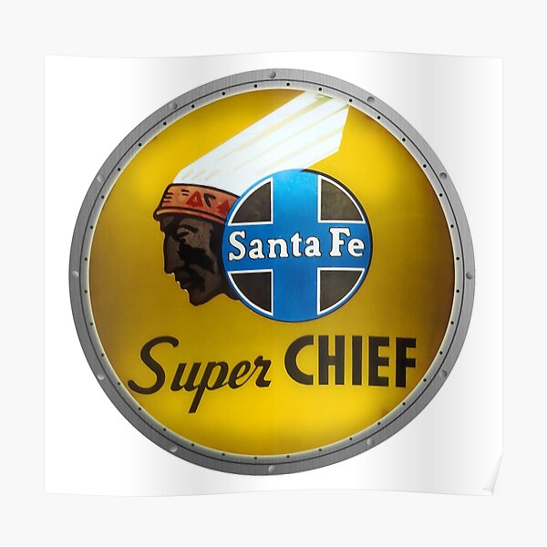 "Super Chief Drumhead" Poster for Sale by Retrorockit | Redbubble