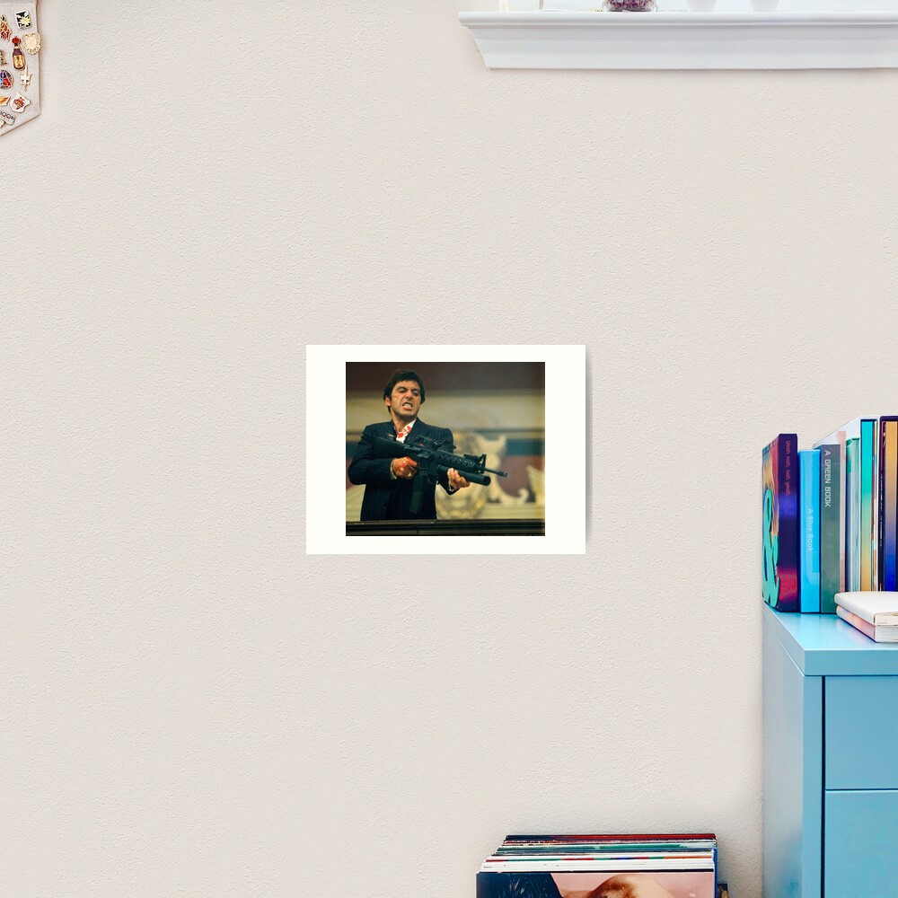 "Scarface" Art Print by dwilliams5391 | Redbubble