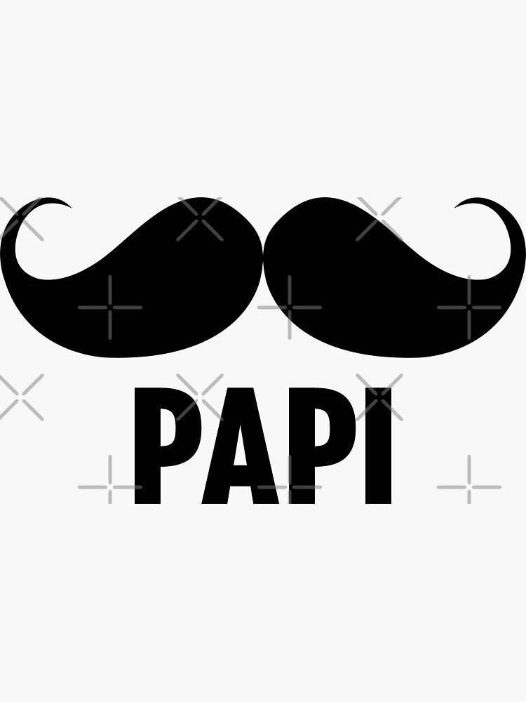 "papi" Sticker for Sale by tmsarts | Redbubble