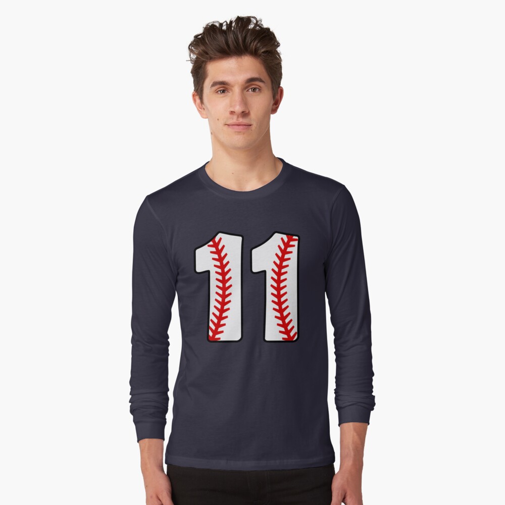 "Number 11 Baseball #11" Sticker for Sale by melsens | Redbubble