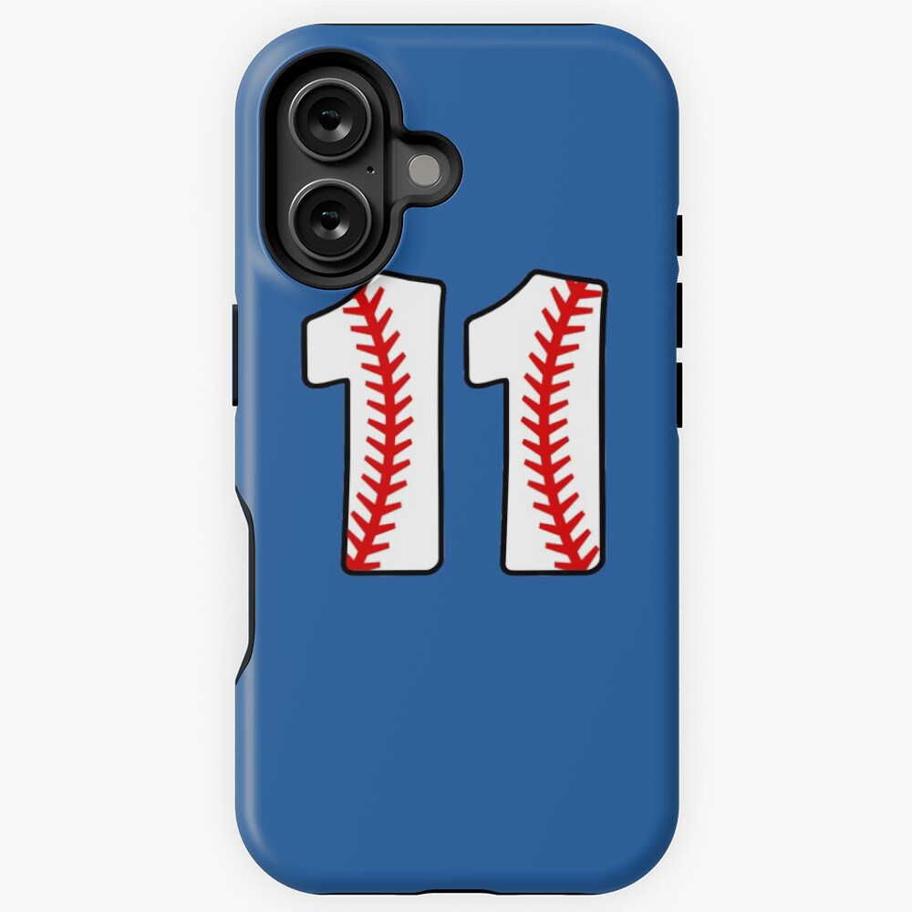 "Number 11 Baseball #11" Sticker for Sale by melsens | Redbubble