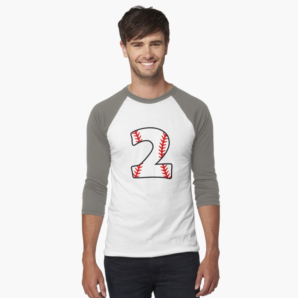 "Number 2 Baseball #2" Sticker for Sale by melsens | Redbubble