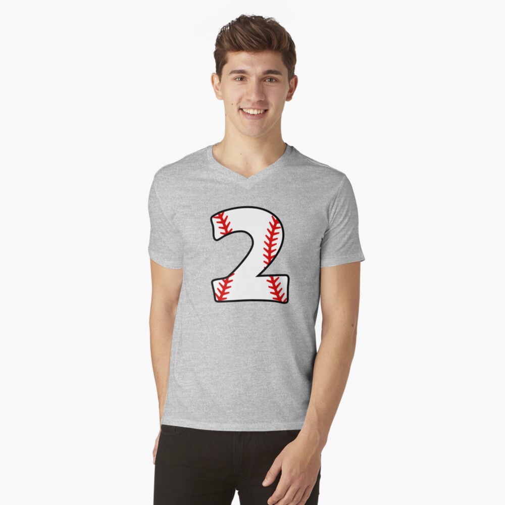 "Number 2 Baseball #2" Sticker for Sale by melsens | Redbubble