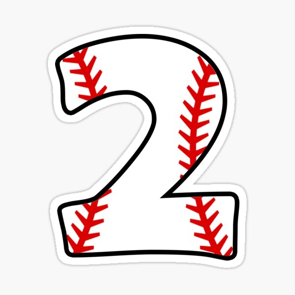 Number 2 Stickers | Redbubble