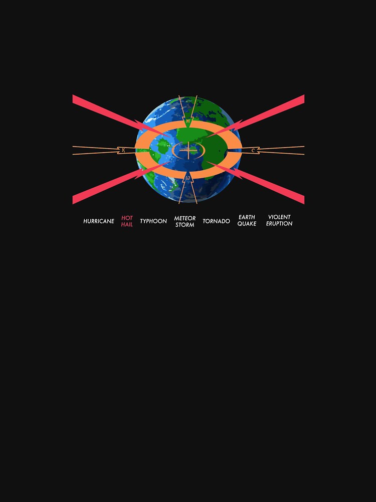 "Hot Hail - Inspired by Flash Gordon" T-shirt for Sale by WonkyRobot ...