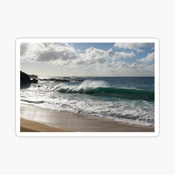 "Smoking - Wave Action at Waimea Bay Beach North Shore Oahu Hawaii ...