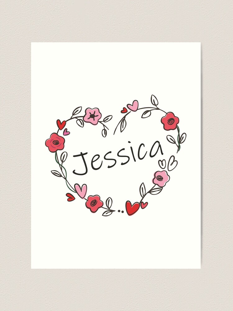 Jessica Name Art