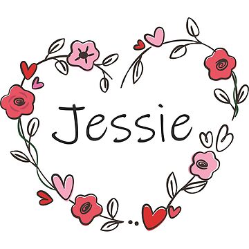 "My name is Jessie" Art Board Print for Sale by oleo79 | Redbubble