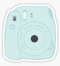Blue Polaroid Stickers | Redbubble