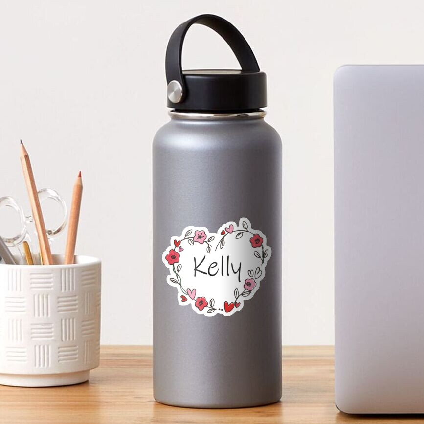 "My name is Kelly" Sticker for Sale by oleo79 | Redbubble