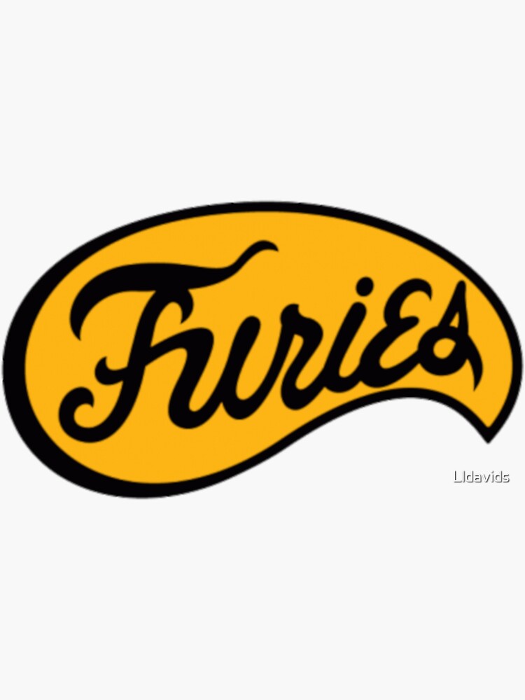 "Baseball Furies Logo (Small)" Sticker for Sale by Lldavids | Redbubble
