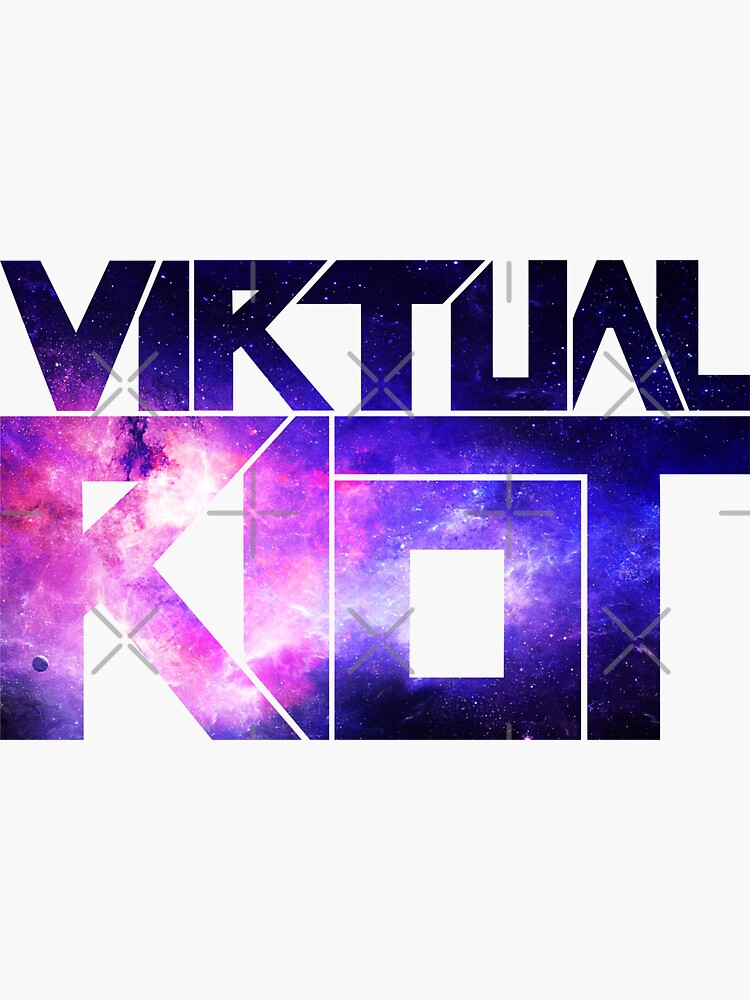 "Virtual Riot Space" Sticker for Sale by TheDarkKRONOS | Redbubble