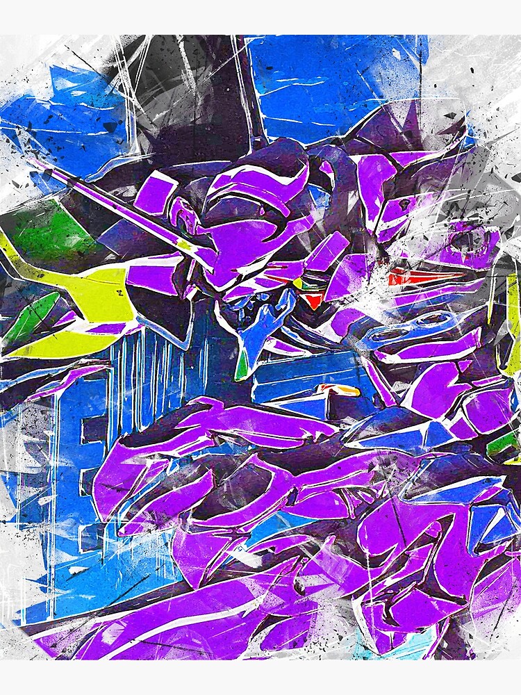 Neon Genesis Evangelion - Unit One Premium Matte Vertical Poster