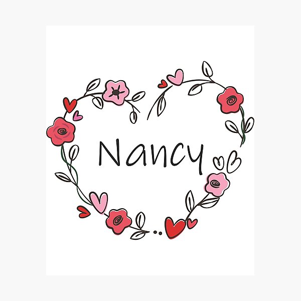 Lámina fotográfica «Mi nombre es Nancy» de oleo79 | Redbubble
