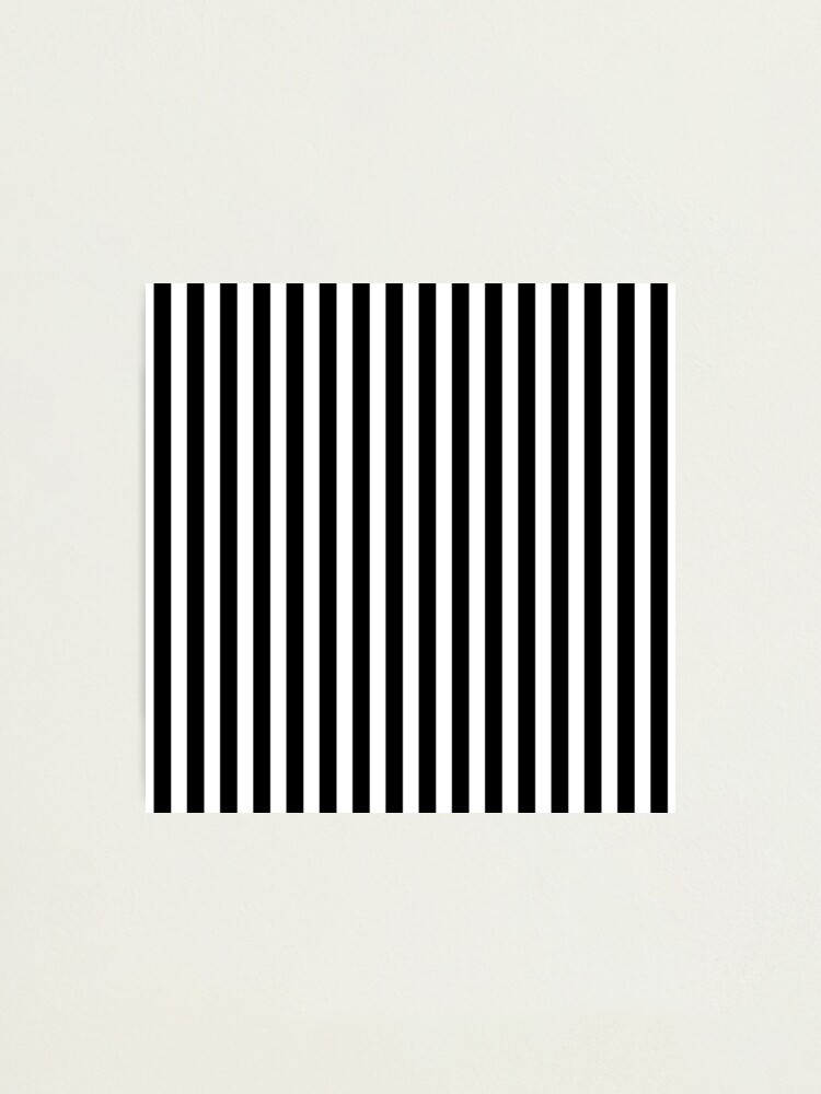 "Small Black and White Football / Soccer Referee Stripes" Photographic ...