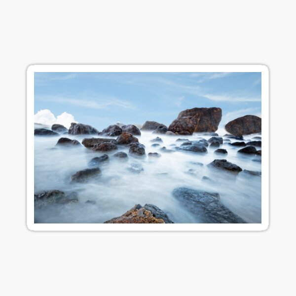 "Indian Beach at Ecola State Park, Oregon" Sticker for Sale by ...