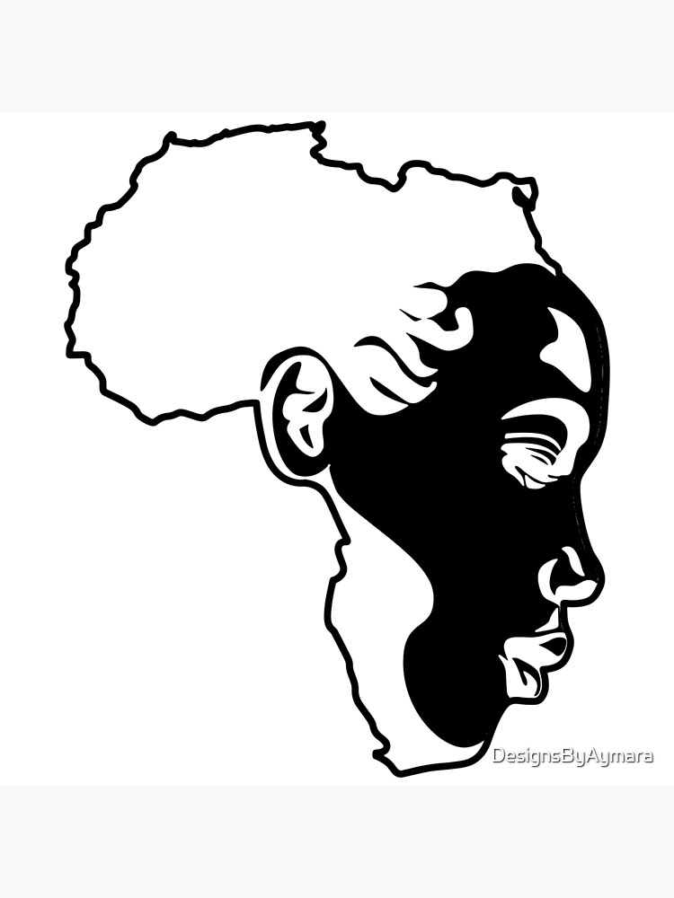 "Africa Map, Continent, Country,Black, African American, Woman, Classy ...