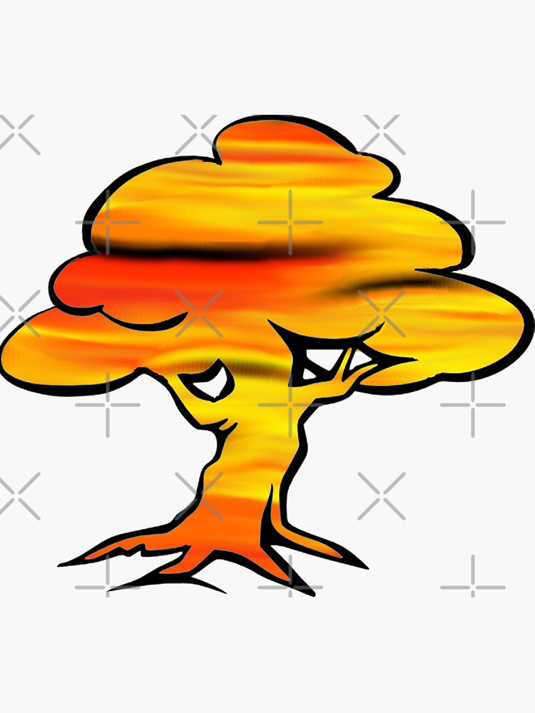 "Savannah tree" Sticker by SedisArt | Redbubble