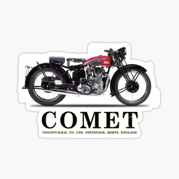 "The Series A Comet" Sticker by rogue-design | Redbubble