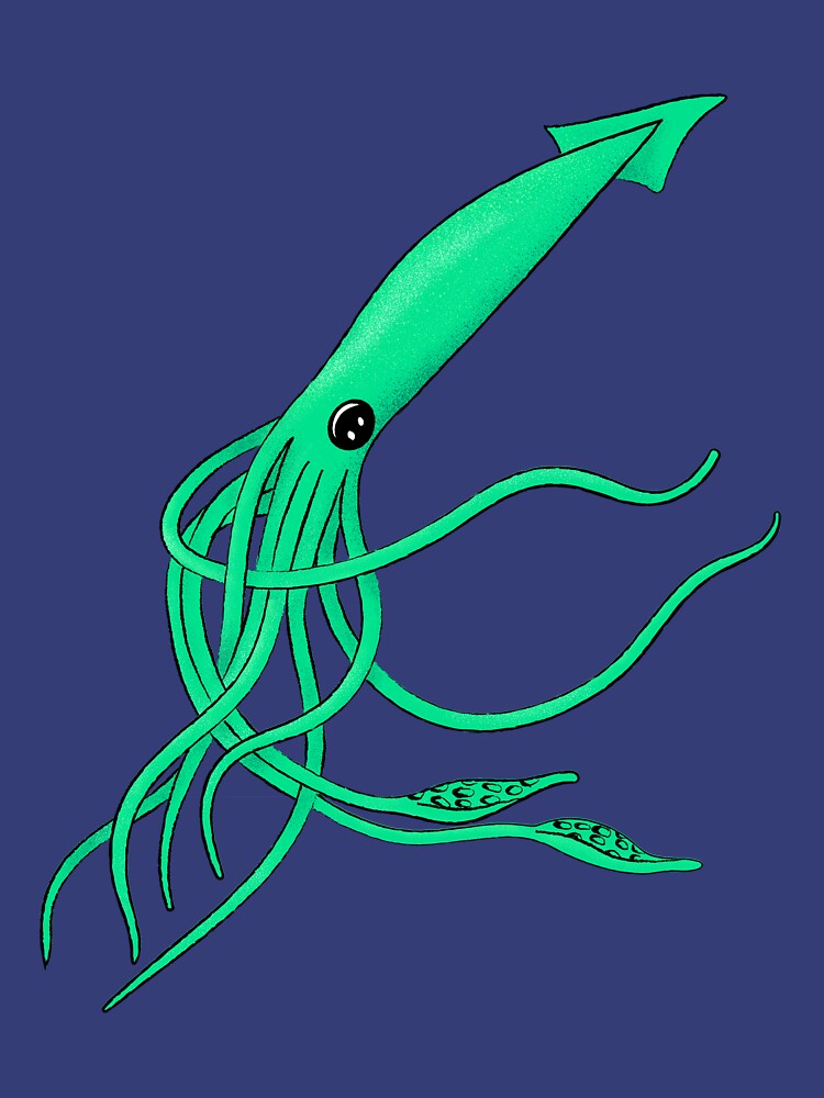 "Friendly Kraken" T-shirt by Kalepanic | Redbubble