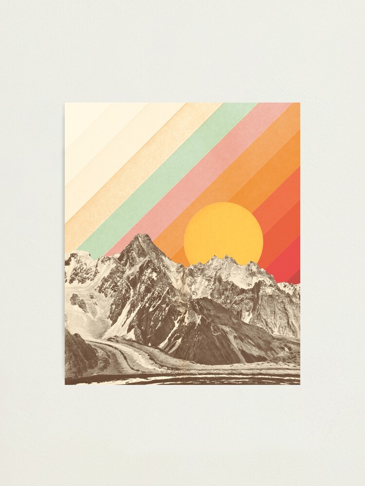 "Mountainscape #1" Photographic Print for Sale by florentbodart | Redbubble