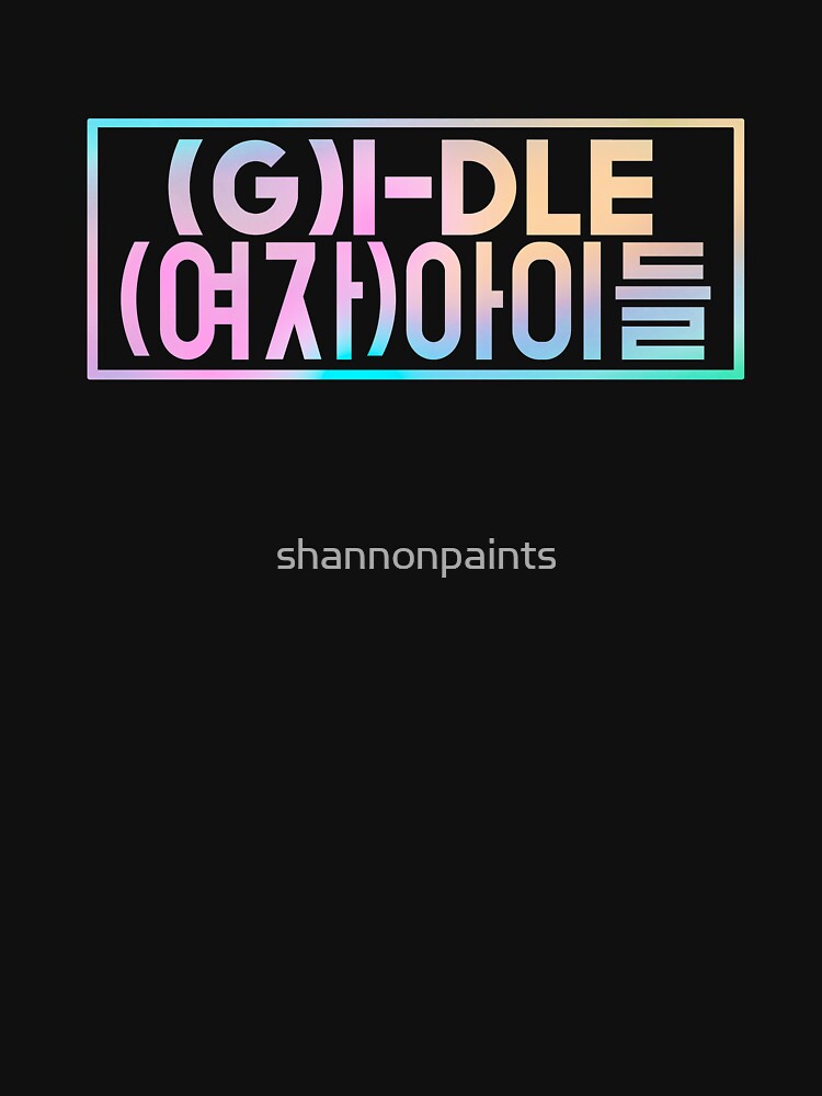 "(G)I-DLE - GIDLE, (G)IDLE KPOP" Pullover Hoodie by shannonpaints ...