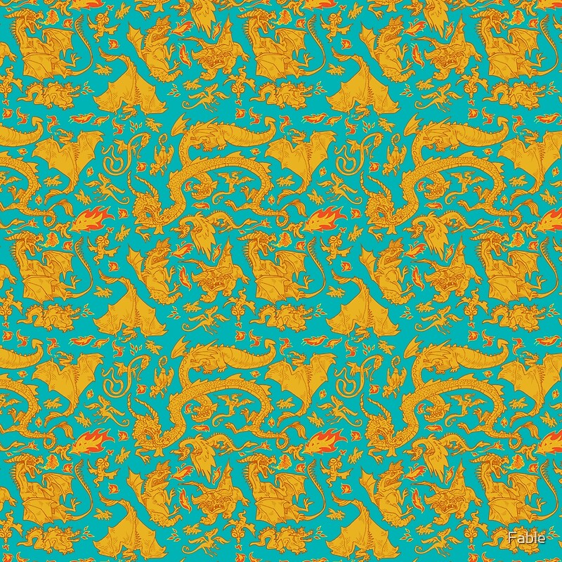 "Dragon Paper" by Fable | Redbubble