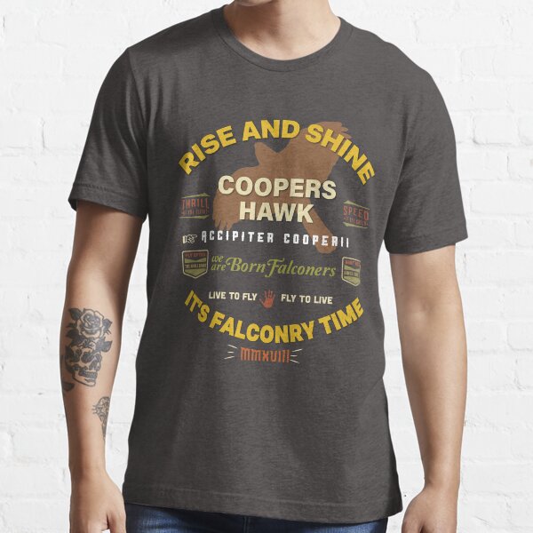 "Coopers Hawk Apparel and Gear for Falconers who fly Coopers Hawks" T ...