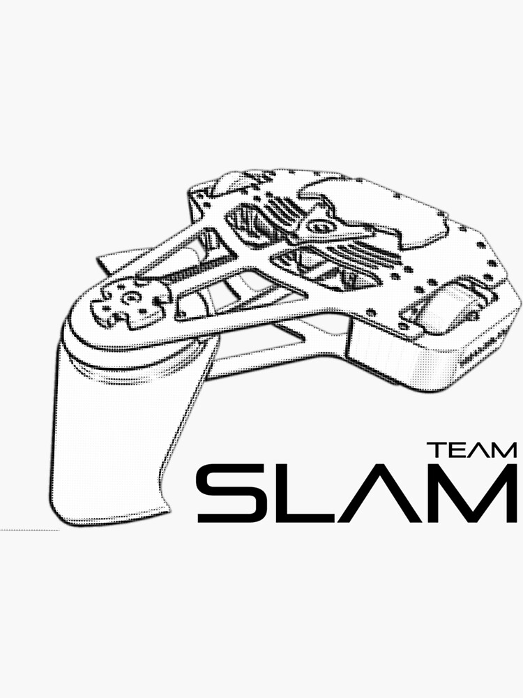 "Team Slam Logo" Sticker by teamriptide | Redbubble