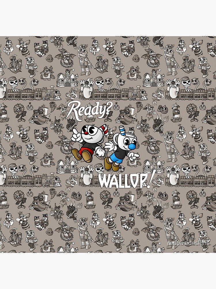 "Ready? WALLOP!" Poster for Sale by redpawdesigns | Redbubble