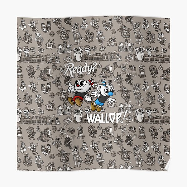 "Ready? WALLOP!" Poster by redpawdesigns | Redbubble