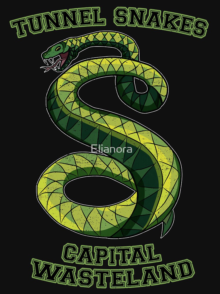"TUNNEL SNAKES RULE!" T-shirt for Sale by Elianora | Redbubble