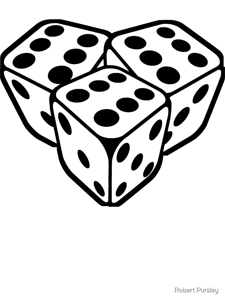 "666 dice" Art Print by 13666 | Redbubble