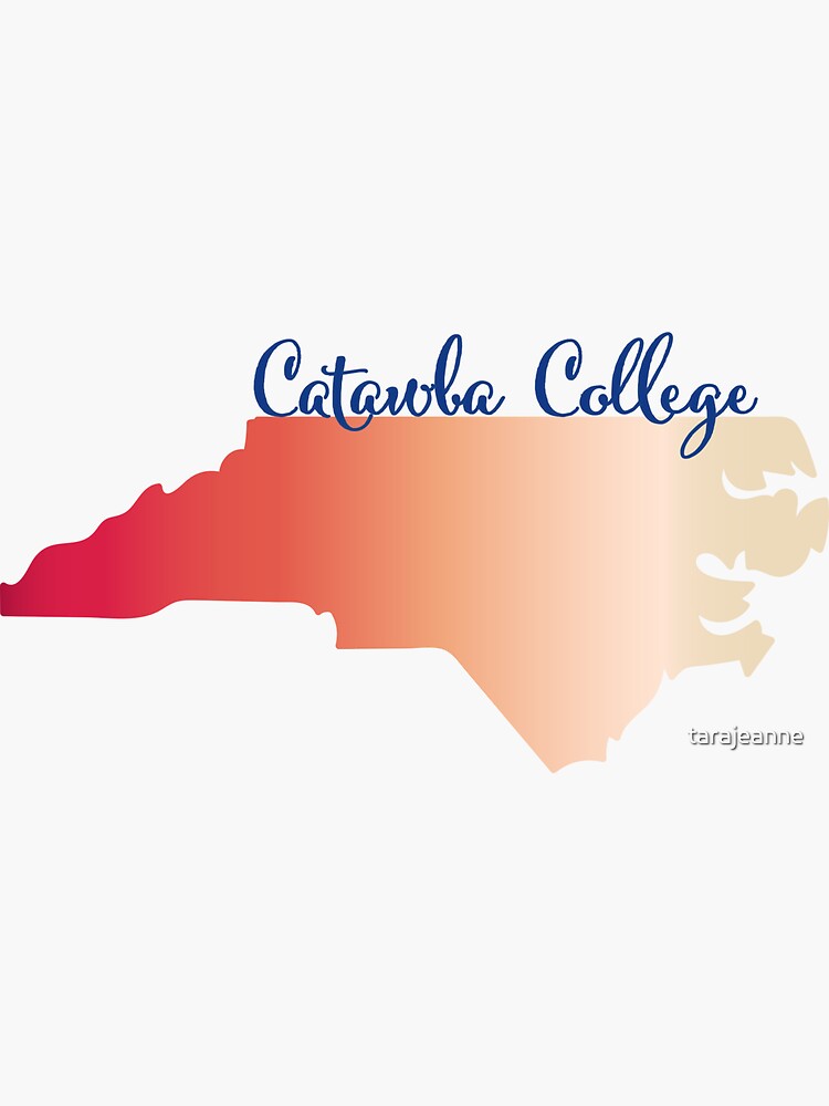 "Catawba College" Sticker by tarajeanne | Redbubble