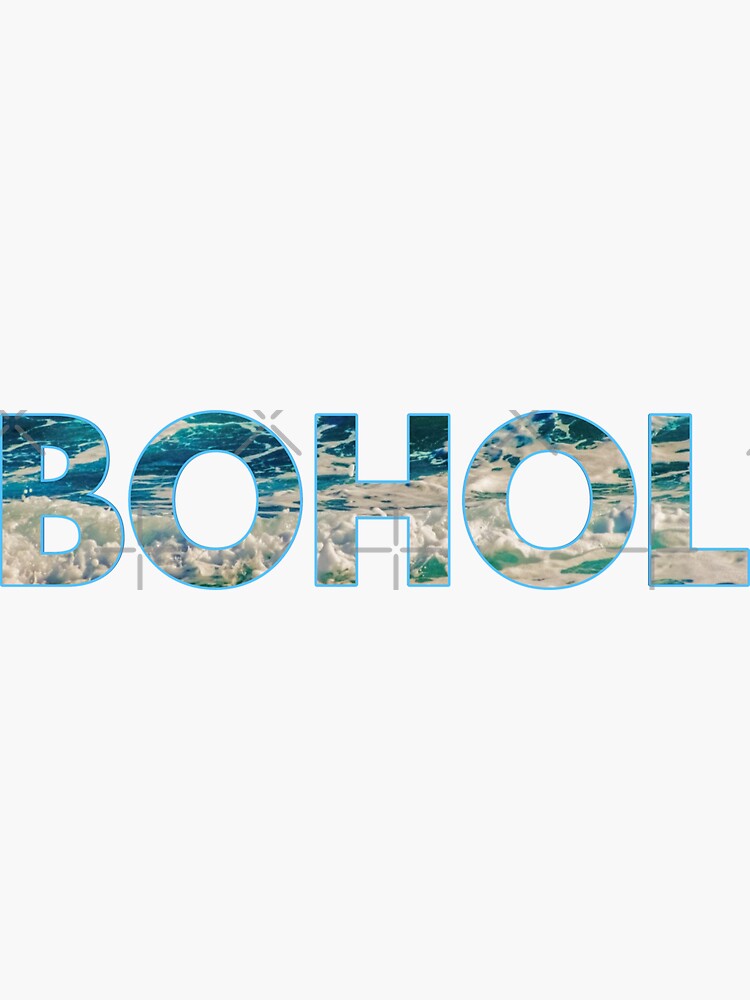 "Bohol" Sticker by phys | Redbubble