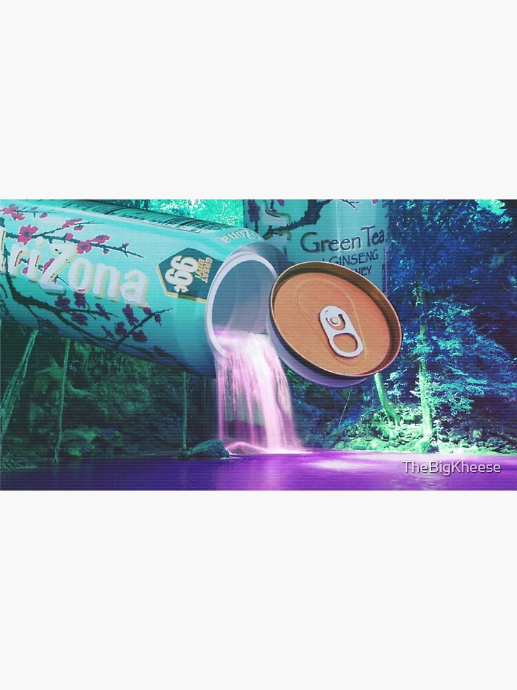"Vaporwave Arizona Tea Waterfall" Poster by TheBigKheese | Redbubble