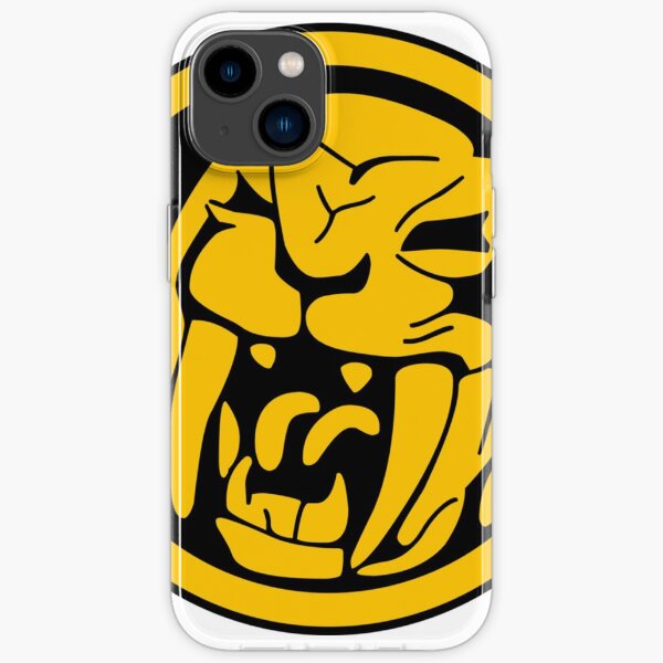 "Mighty Morphin Power Rangers - White Ranger Logo" iPhone Case for Sale ...