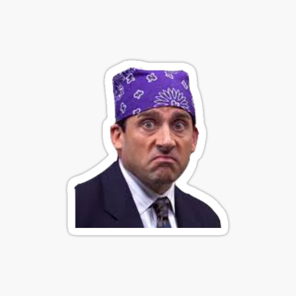"The Office Michael Scott" Sticker for Sale by mbode1 | Redbubble