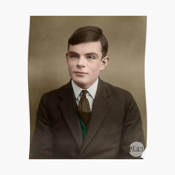 Alan Turing Wall Art | Redbubble