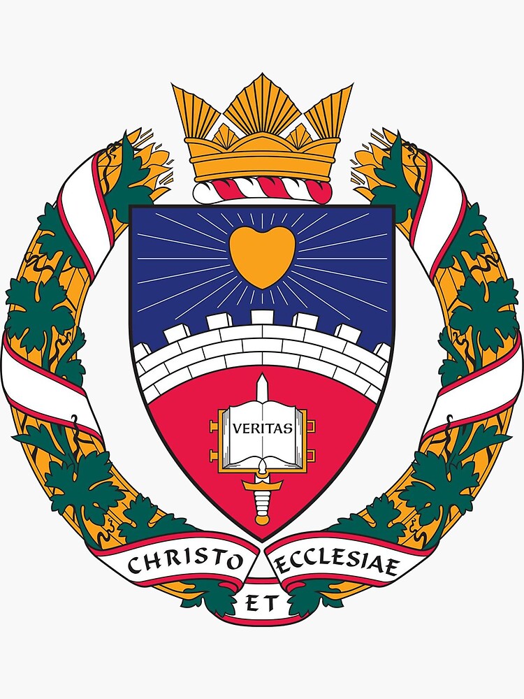 "Harvard Catholic Center Crest" Sticker for Sale by HarvardCSA | Redbubble