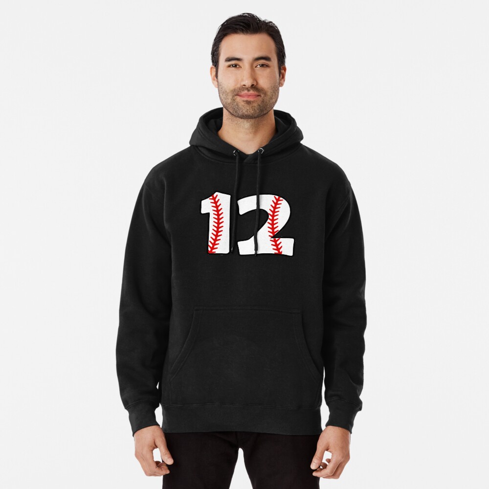 "Number 12 Baseball #12" Sticker for Sale by melsens | Redbubble