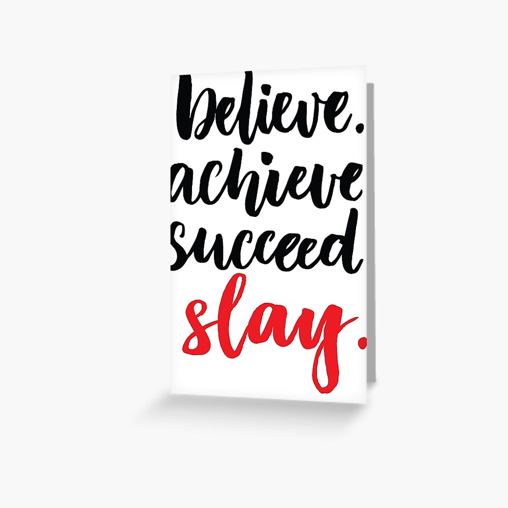 "Believe Achieve Succeed Slay Words Gen Z Use Generation Z Words ...