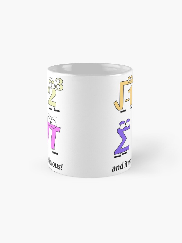 "I 8 Sum Pi Math Teacher Pun" Mug by a51ufo | Redbubble