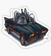 Batmobile Stickers | Redbubble