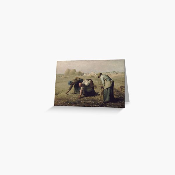 "The Gleaners - Jean-François Millet" Greeting Card for Sale by ...