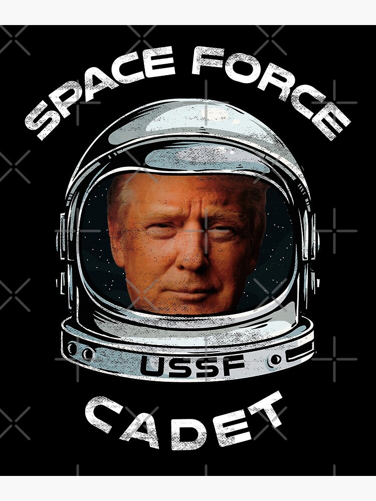 "USSF Shirt United States Space Force Tshirt Cadet Trump Astronaut ...