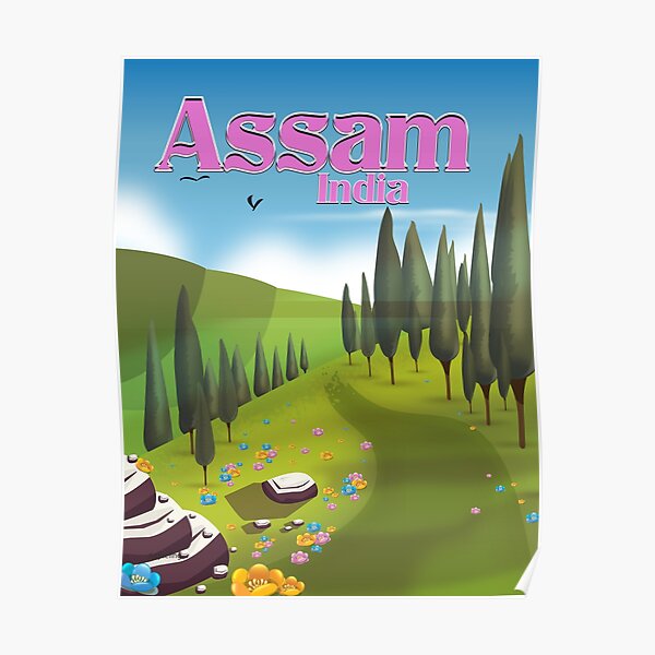Assam Posters | Redbubble